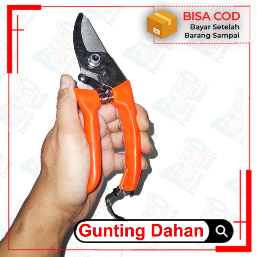 Gunting Kembang Pemotong Ranting Dahan Pohon Bunga Rumput Tajam Alat ...
