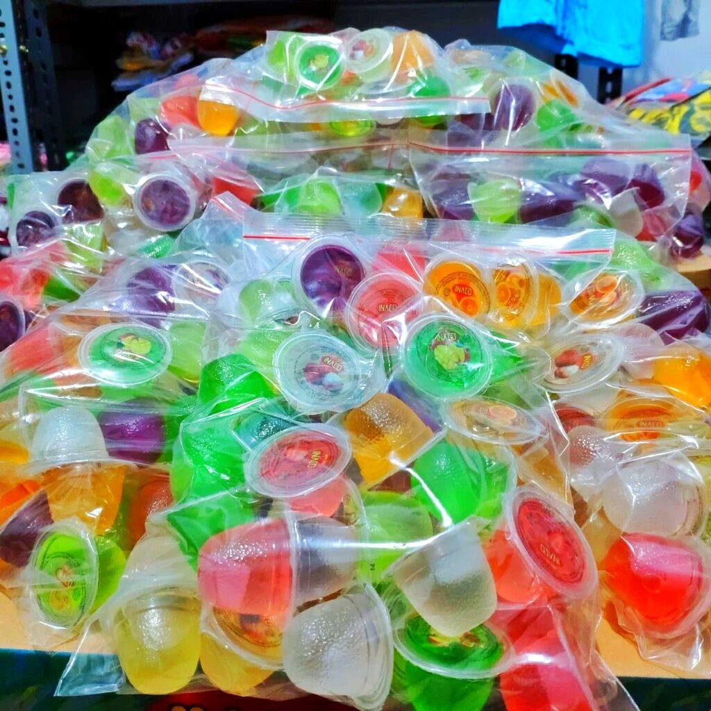 {AS} JELLY INACO 1KG ISI 60-63 BIJI / INACO CURAH JELI PUDING ANEKA ...