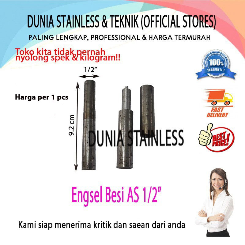 Engsel Besi As 1/2in engsel pintu besi | Lazada Indonesia