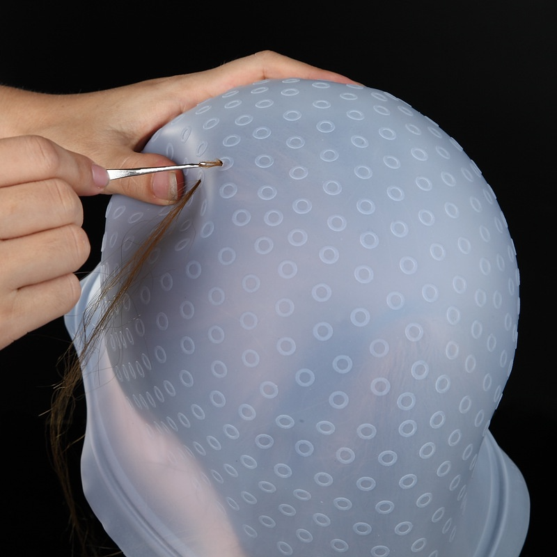 Magicap Topi untuk highlight cat rambut topi bleaching alat pewarna ...