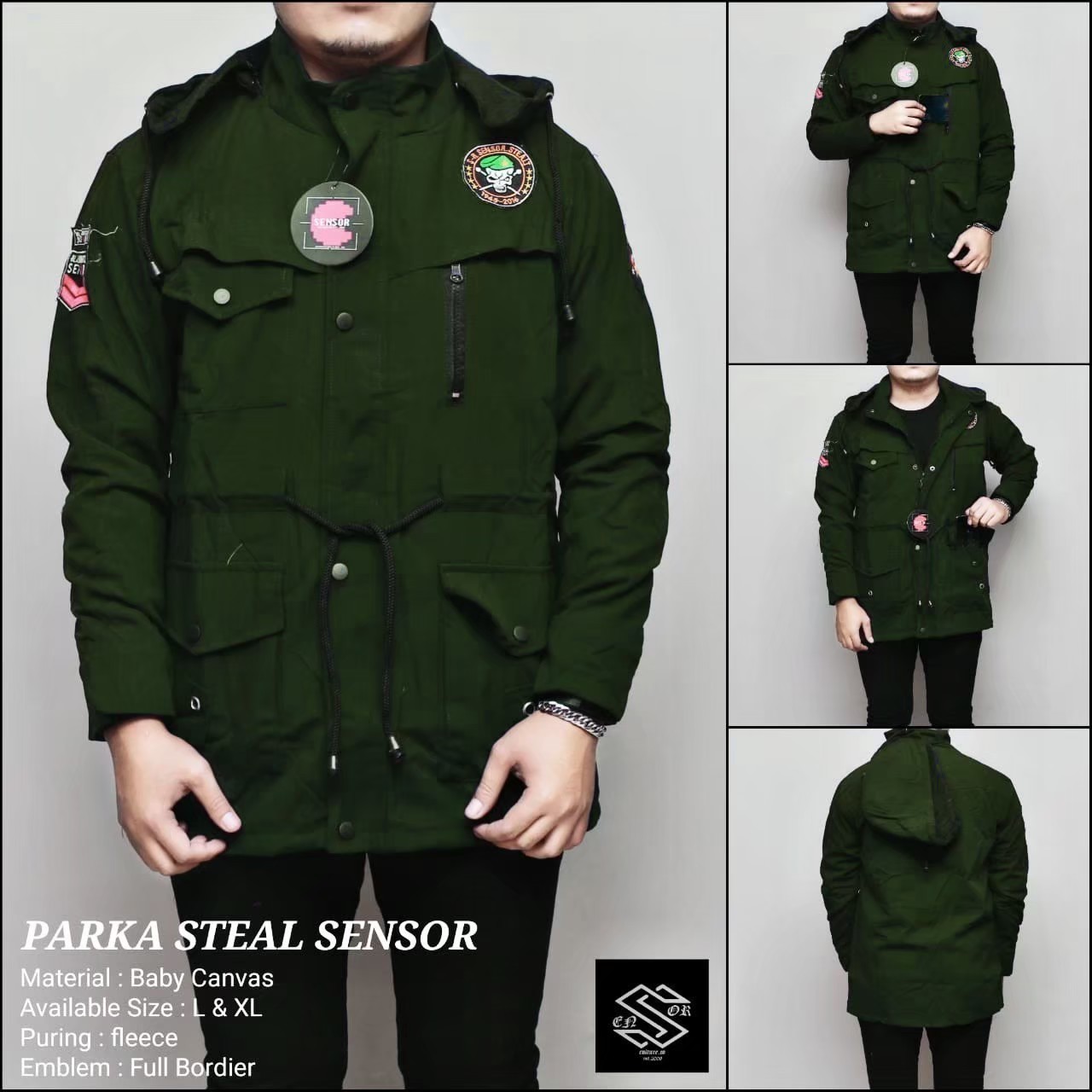 Jaket Parka - jaket parka pria - jaket parka cowok - jaket parka Pria K ...