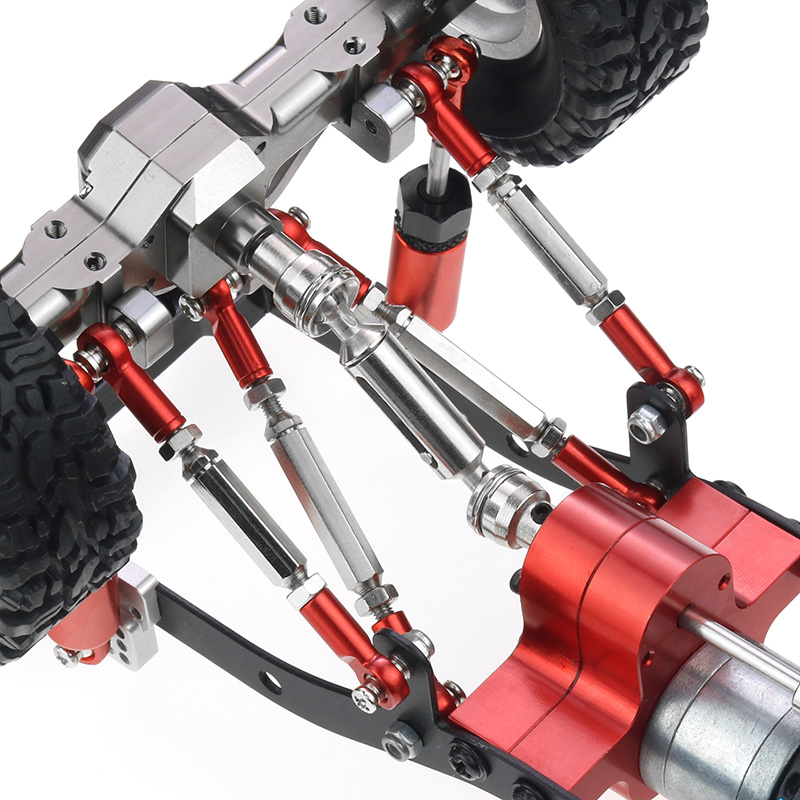 10Pcs โลหะ M2.5 Link Tie ลูกปืนตาเหลือก Joint สำหรับ Wltoys A959 12428 144001 WPL C24 MN D90 ...