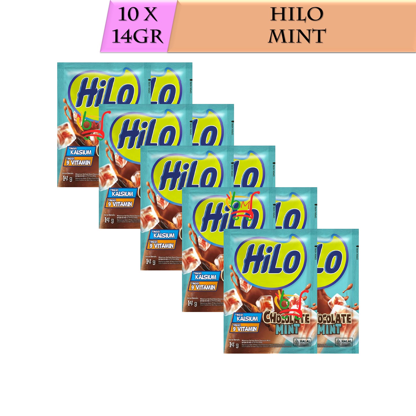 Hilo Chocolate Mint Minuman Rasa Cokelat Mint | Lazada Indonesia