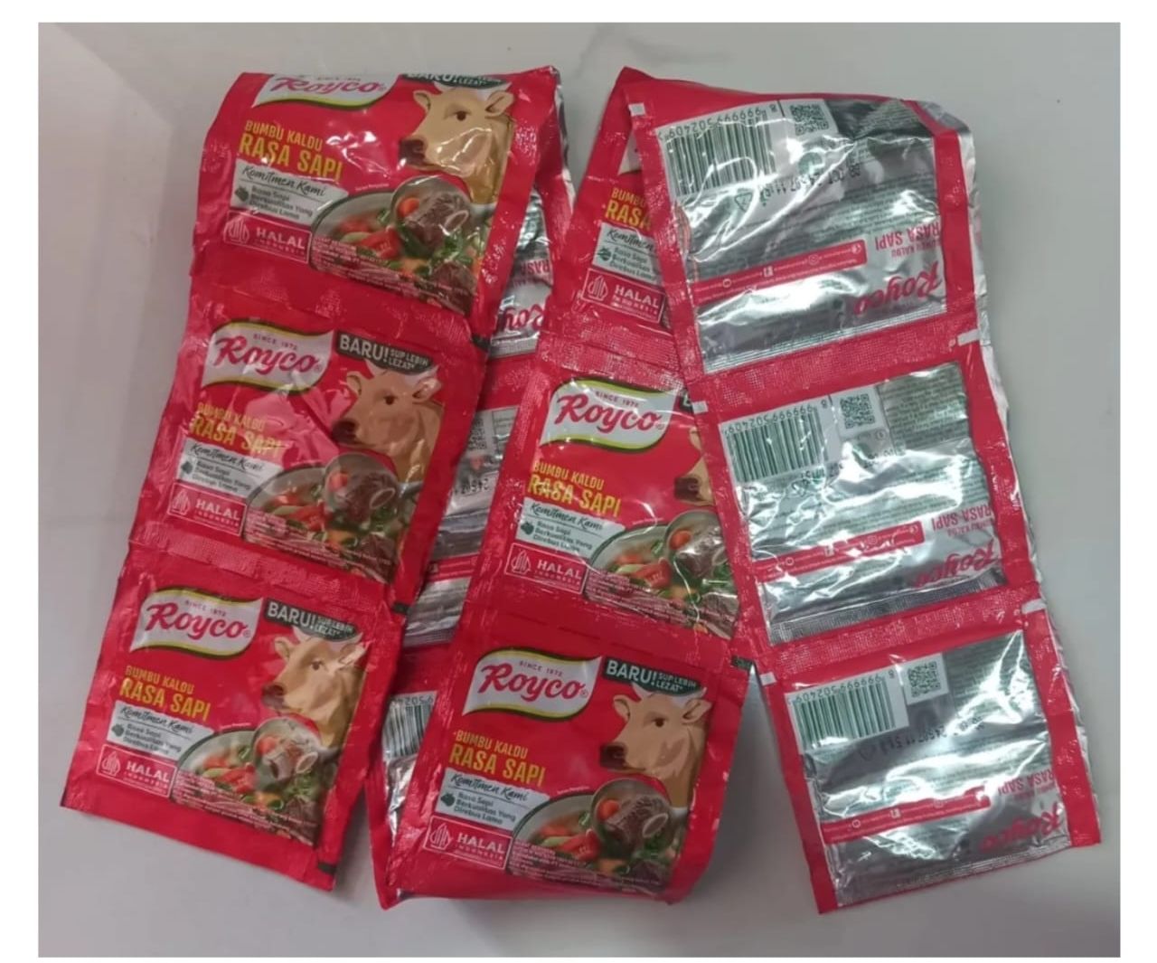 48 Saset Royco Ayam Sapi Kaldu Bumbu Dapur Penyedap Rasa | Lazada Indonesia