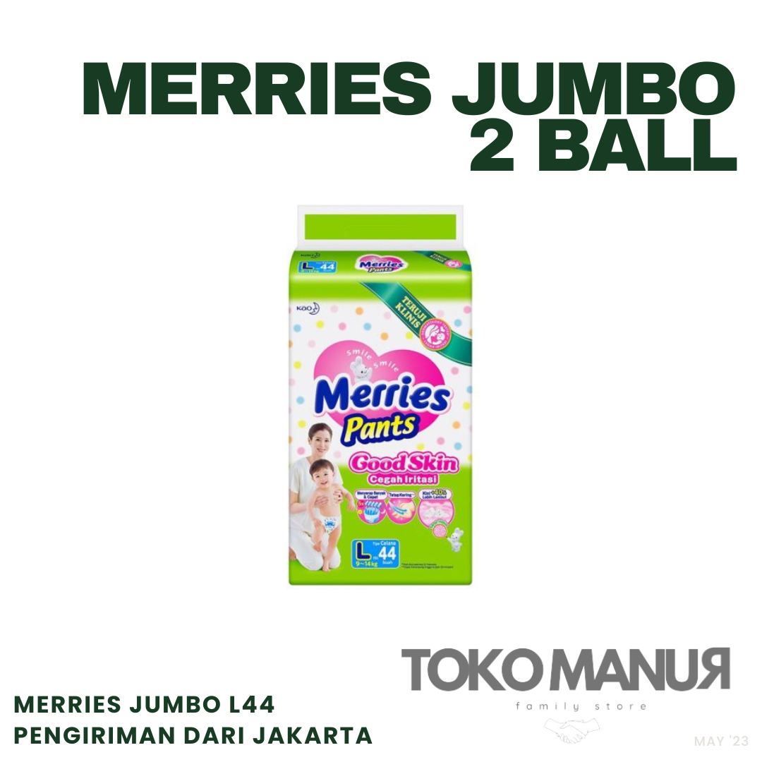 [TOKO MANUR] POPOK MURAH PAKET 2 BALL MERRIES JUMBO | Lazada Indonesia