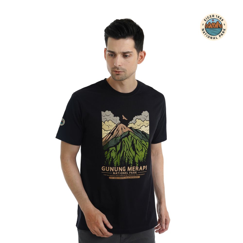EIGER GUNUNG MERAPI NATIONAL PARK TEES | Lazada Indonesia