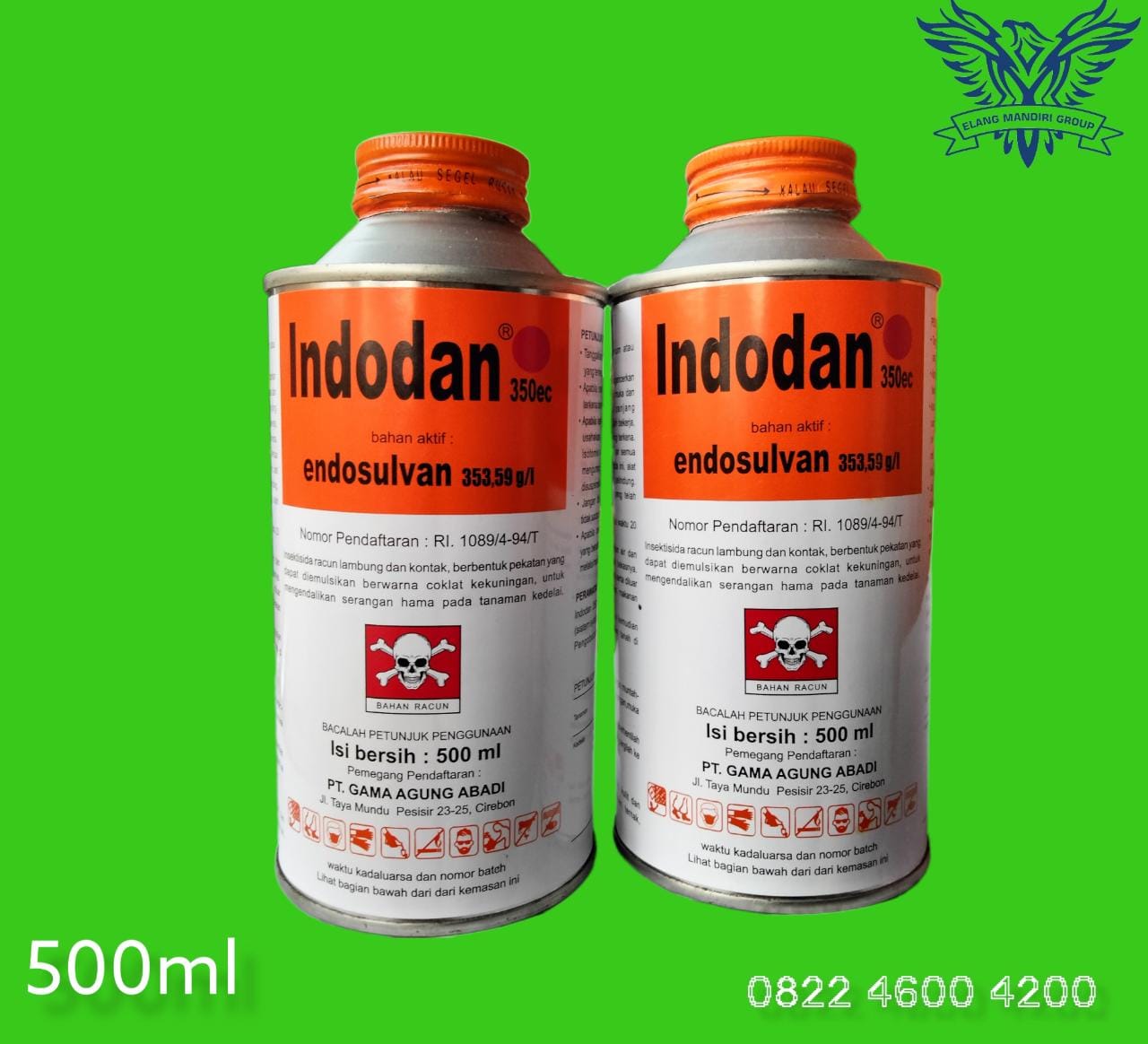 Indodan 350EC 500ml Obat Pertanian Insektisida | Lazada Indonesia