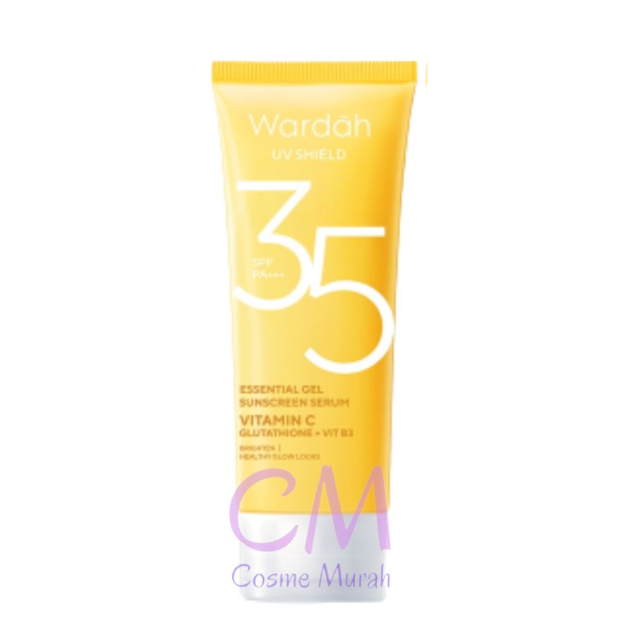 WARDAH UV Shield Essential Sunscreen Gel SPF 35 PA+++ 30ml / Wardah Sun ...