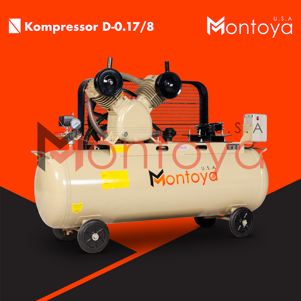 Kompresor angin MONTOYA 2 hp ( pk ) D-0.17/8 | Lazada Indonesia