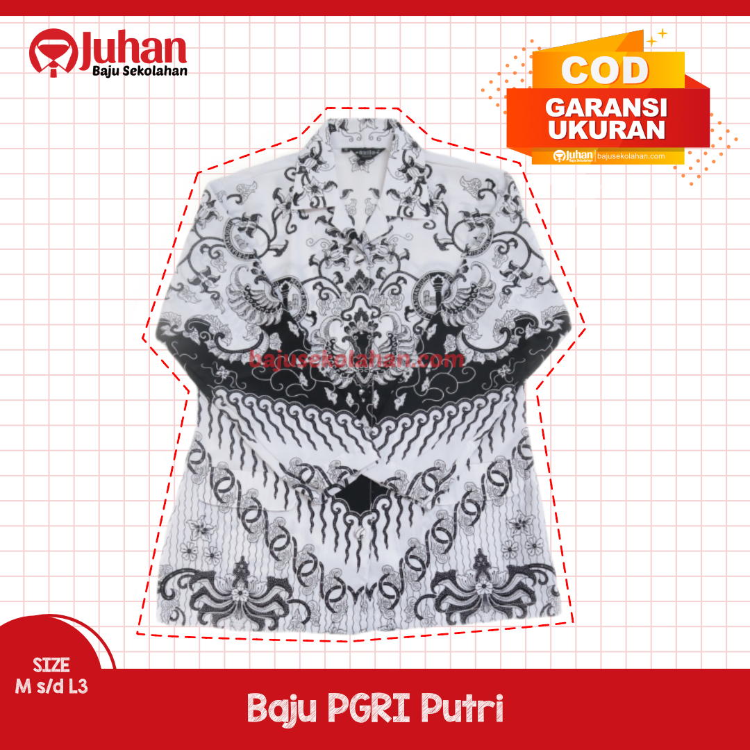 Kemeja PGRI Putri Baju PGRI Putri Batik PGRI Putri Seragam PGRI Putri ...