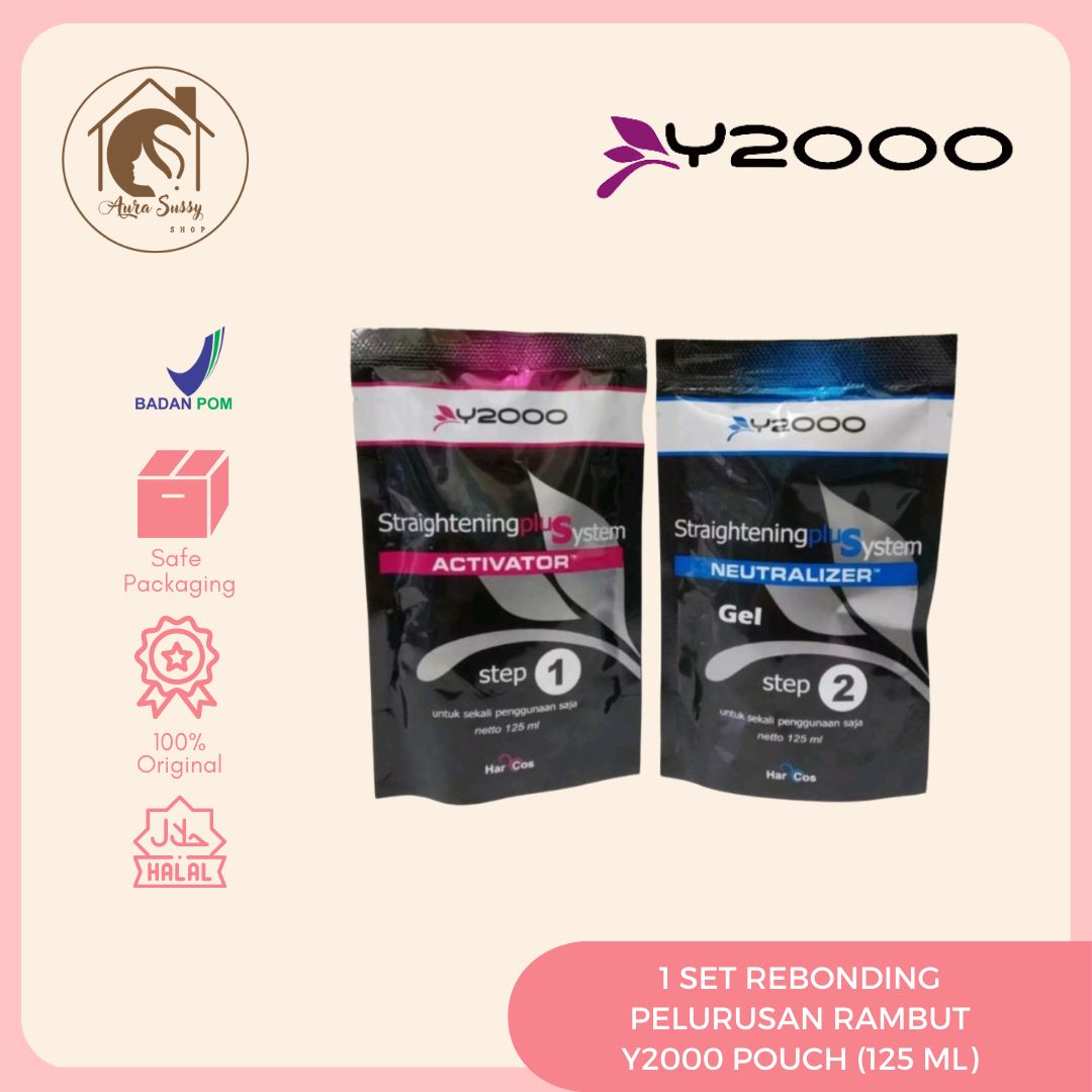 Y2000 STRAIGHTENING PLUS SYSTEM SET POUCH 125ML | Lazada Indonesia