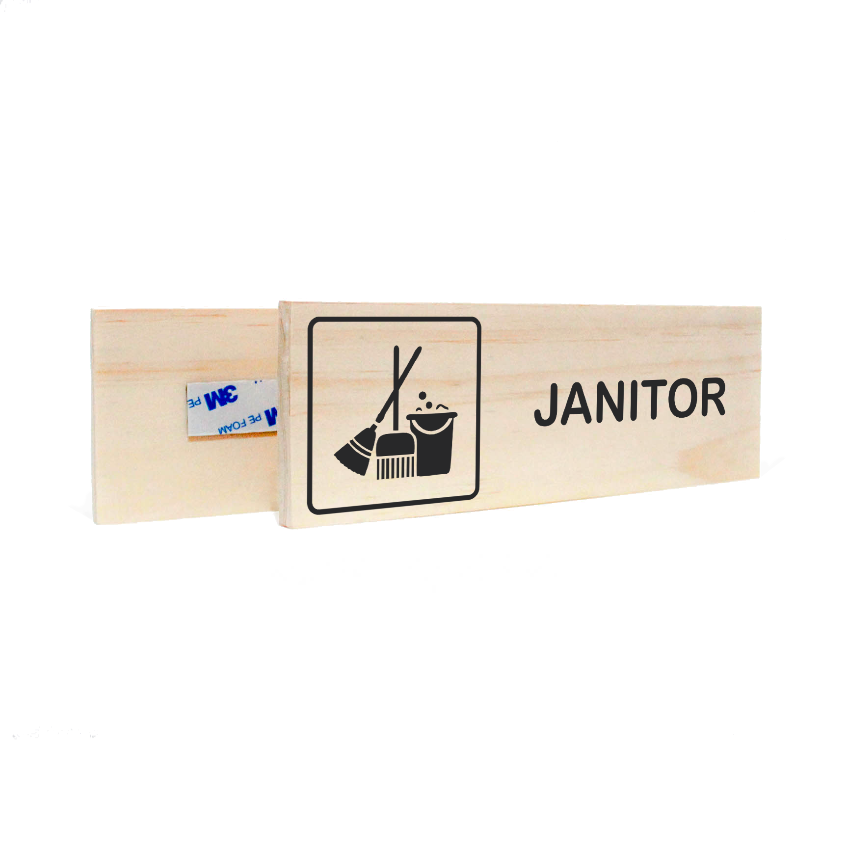janitor room door sign system - janitor logo sign - janitor icon sign ...
