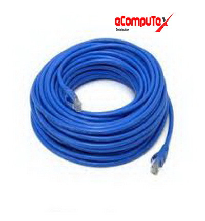 CABLE UTP LAN CAT 6 KABEL LAN PATCH 20 METER | Lazada Indonesia