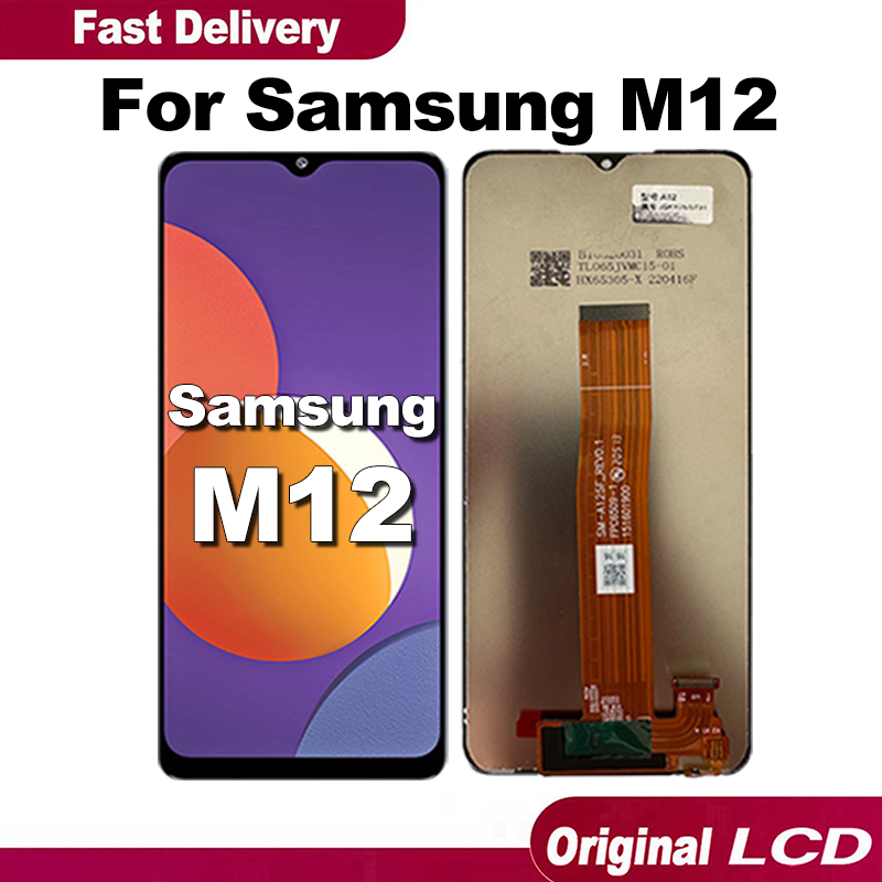 LCD Samsung M12 Original Touchscreen / 9H Kekerasan Permukaan ...