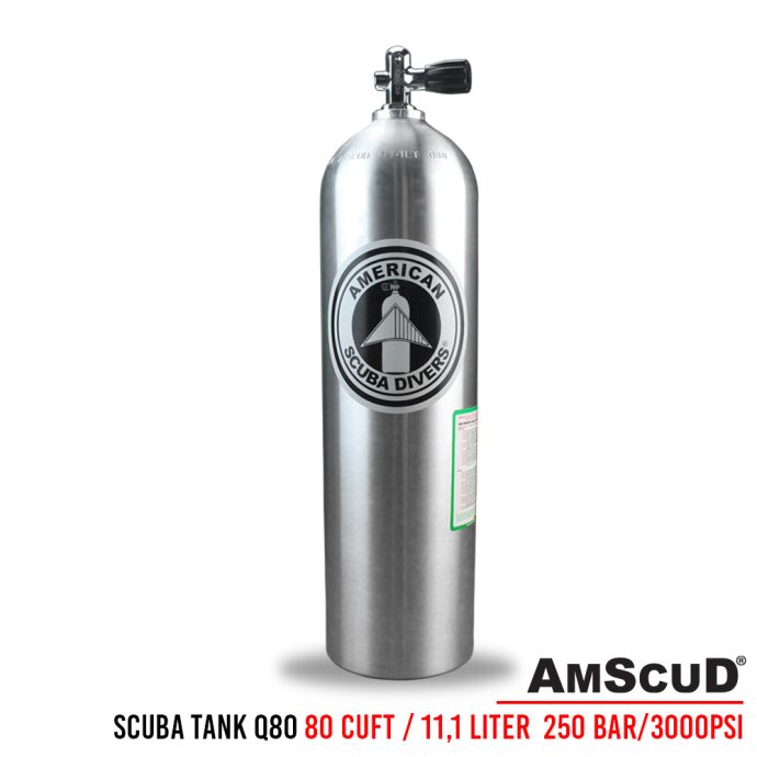 AmScuD Tabung Selam/Scuba Tank/Scuba Cylinder Alluminium Q80 Cuft / 11. ...