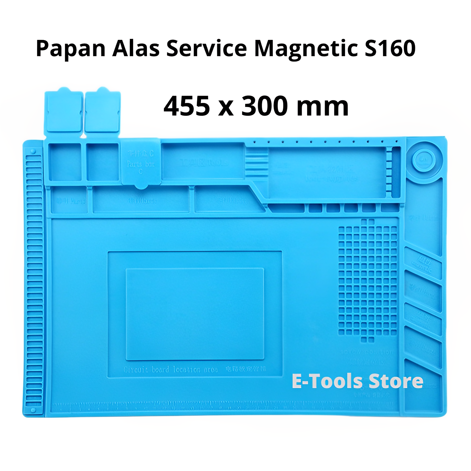Papan Matras Alas Solder Service Hp Elektronik Anti Panas Magnet S160 ...