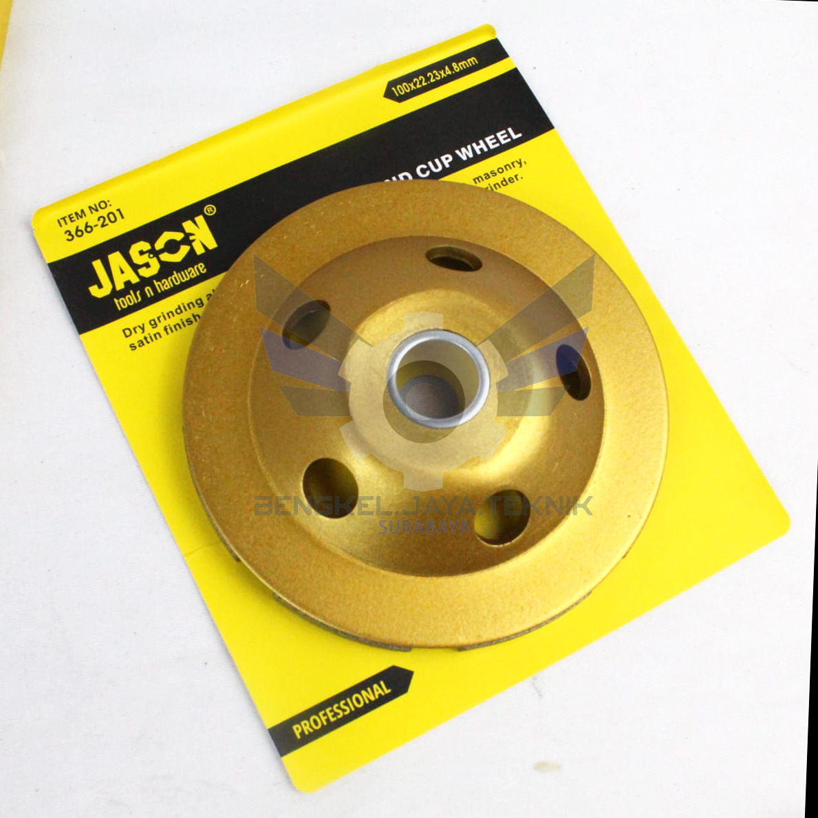 Diamond Cup wheel 4 Inch / Mata Grenda Poles Beton 4" JASON (366-201 ...