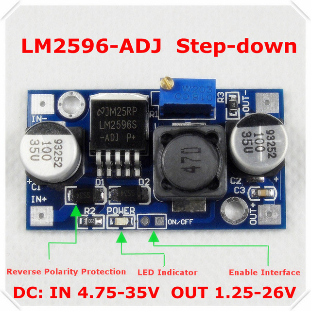 modul penurun tegangan DC (step down buck converter ) | Lazada Indonesia