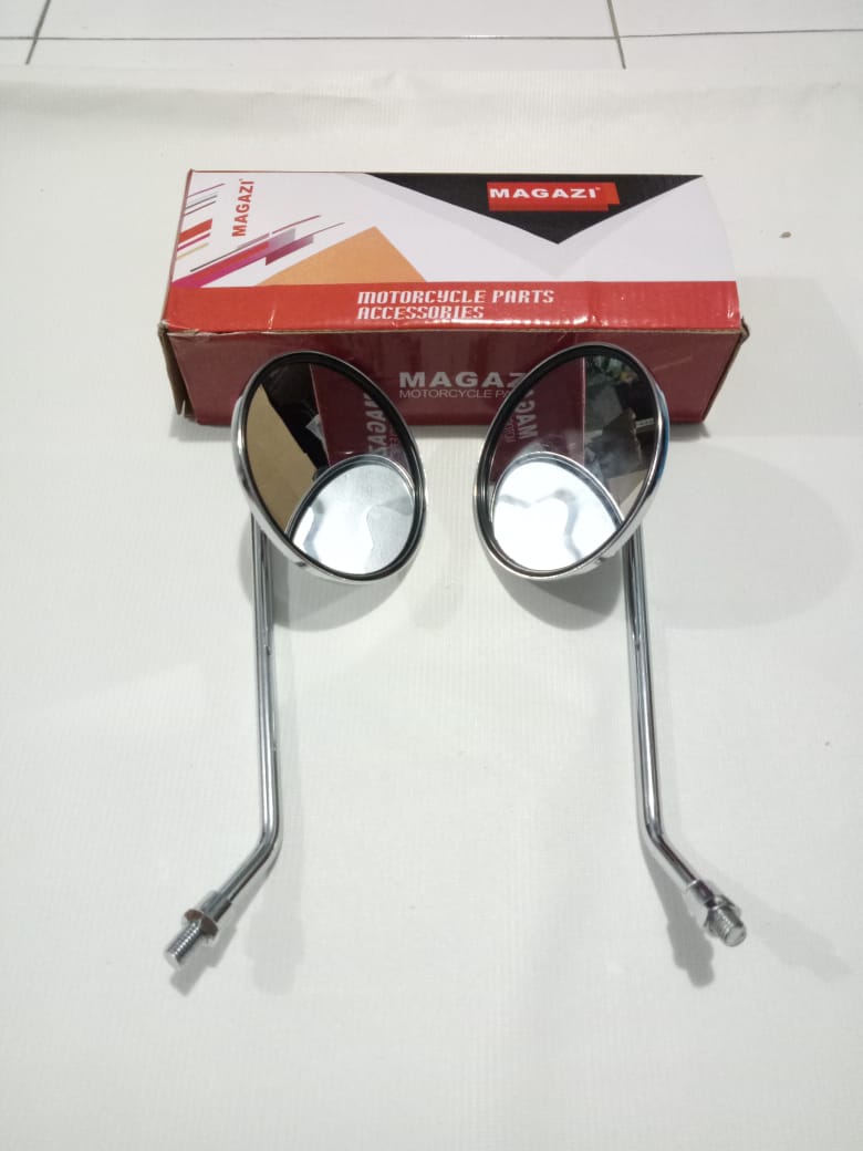 Spion Retro Klasik Model Scoopy / Vespa Tangkai Panjang | Lazada Indonesia