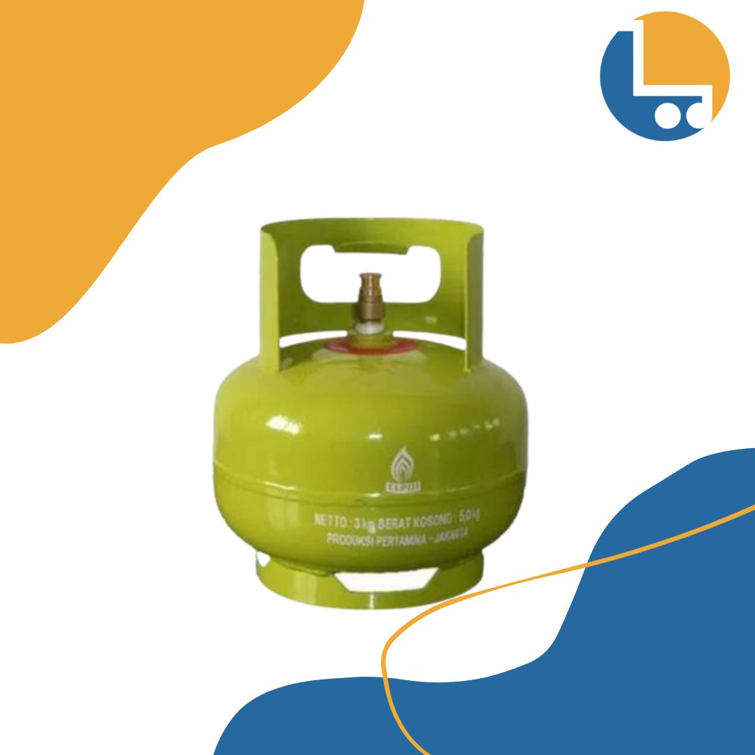 TABUNG GAS HIJAU ELPIJI UKURAN 3KG TANPA ISI ATAU KOSONG SNI | Lazada ...