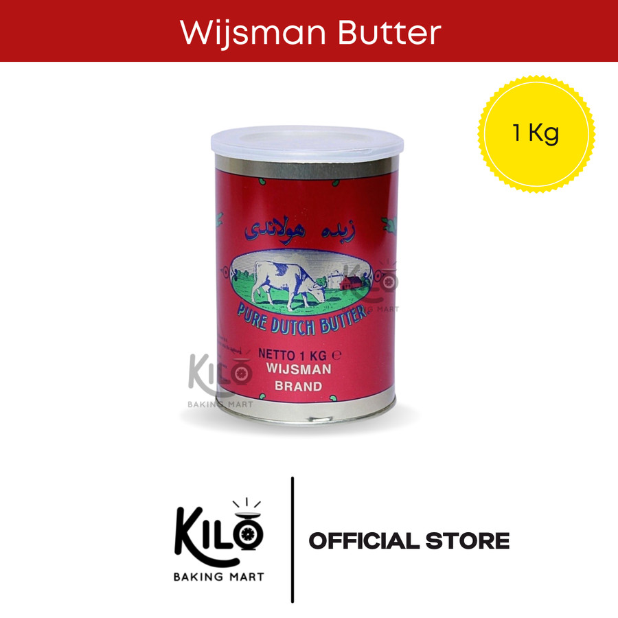 Butter Wisman / Mentega Wisjman / Wysman Holland / Wijsman 1kg | Lazada ...