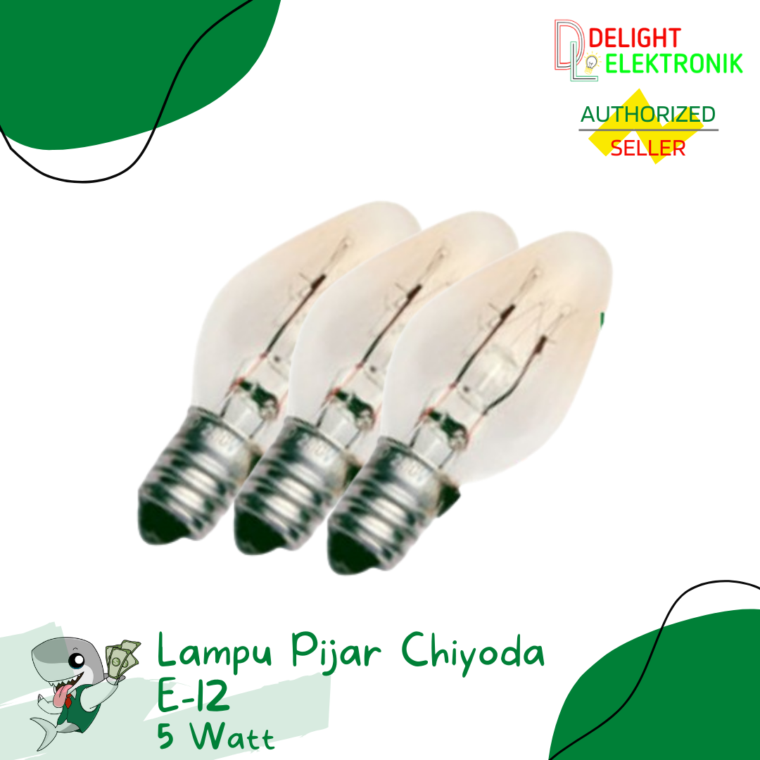 Lampu Pijar Chiyoda Mini E-12 5W Watt | Lazada Indonesia
