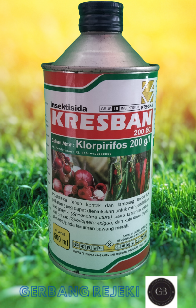 Insektisida KRESBAN 200 EC (Klorfpiripos 200 g/l) 500ml | Lazada Indonesia