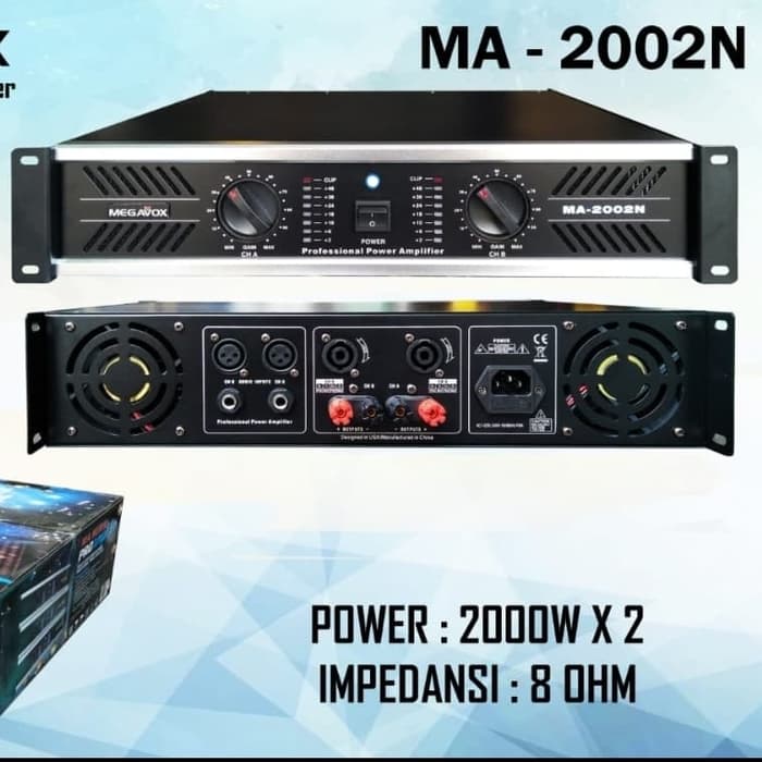 power megavox ma-2002 DESIGNED IN USA | Lazada Indonesia