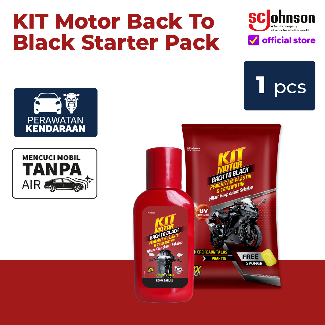 KIT Motor Back To Black Starter Pack | Lazada Indonesia