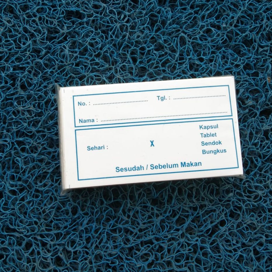 etiket obat lebel obat etiket sirup lebel sirup stiker sirup stiker ...