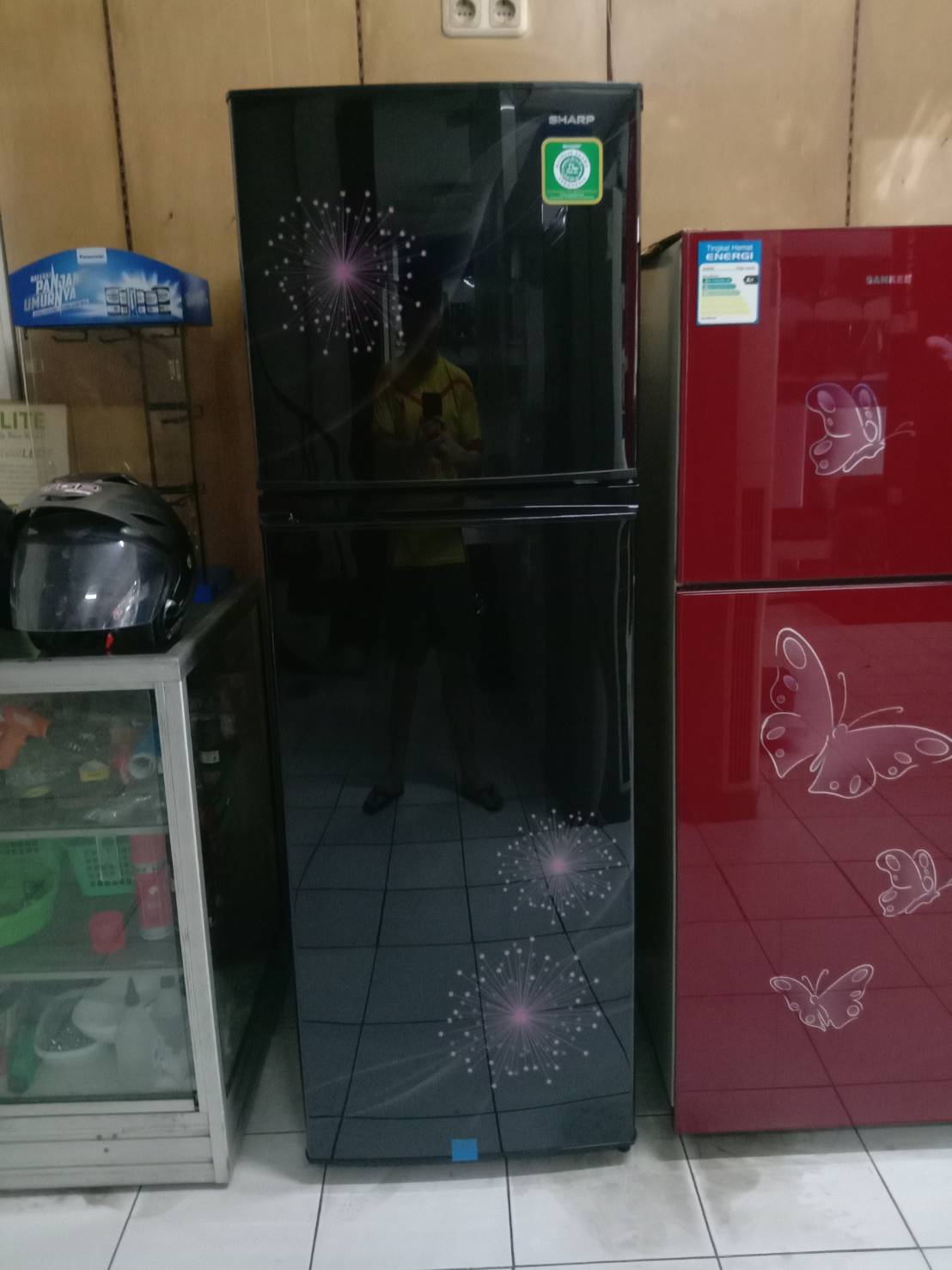 Lemari Es Kulkas 2 Pintu Sharp SJ 317 MG | Lazada Indonesia