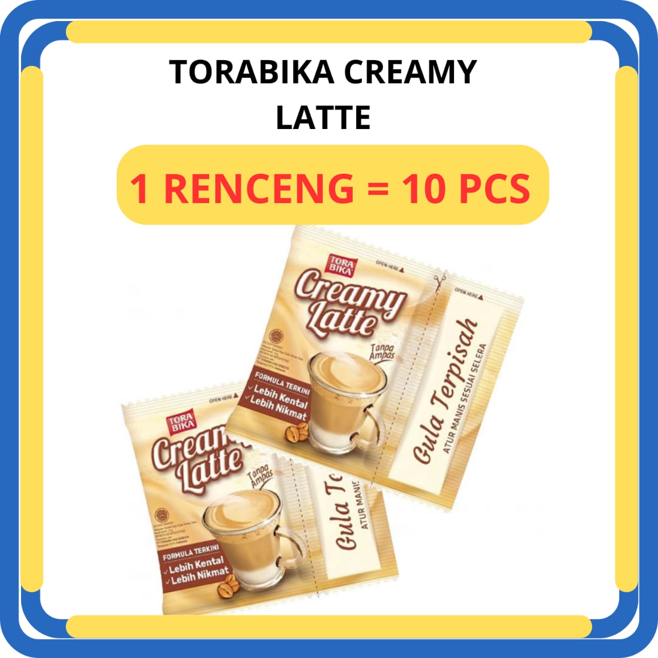 Torabika Creamy Latte 25gr 10 Sachet | Lazada Indonesia