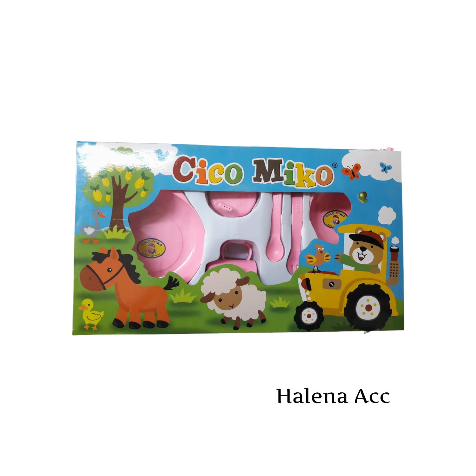 TEMPAT MAKAN BAYI CIKO MIKO UKURAN JUMBO WARNA HIJAU,PINK DAN BIRU HCC ...
