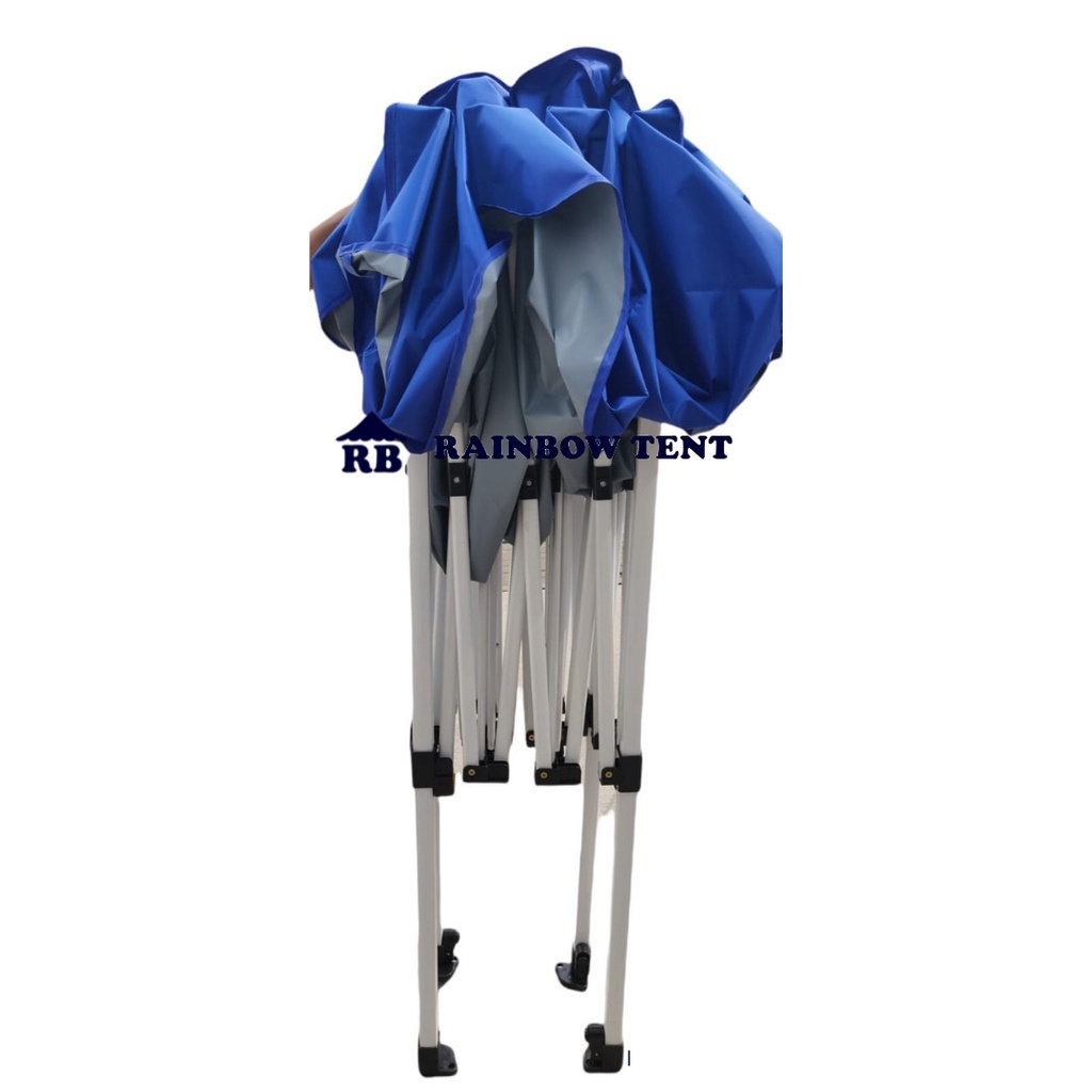 Tenda Lipat Besi Putih 1,2mm Ukuran 2x3 + Atap Tebal | Lazada Indonesia