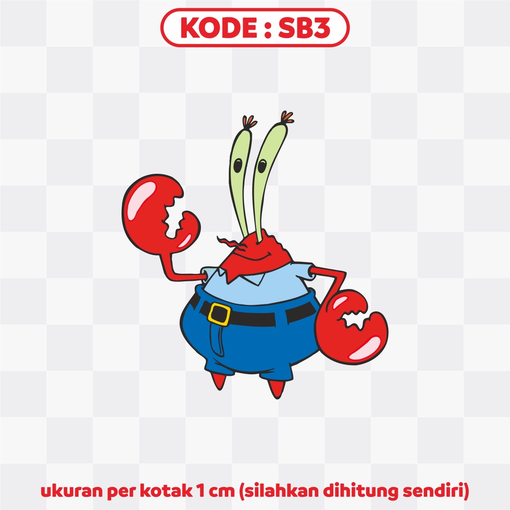 Stiker Baju Sablon Setrika Aesthetic // Sticker Iron - SPONGE BOB ...