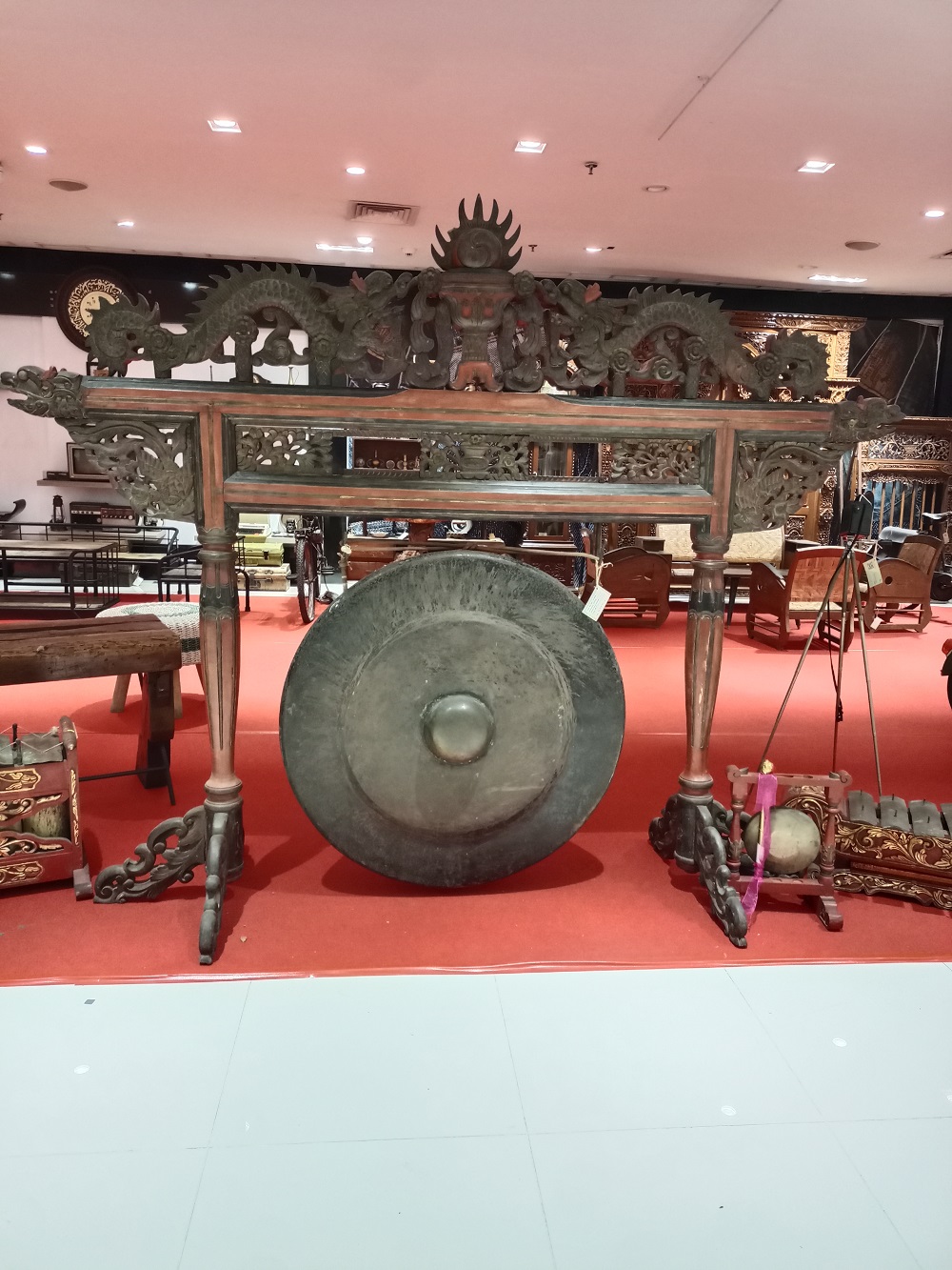 Gong Besi Besar Gong Besi 75cm Gong Antik Gong Besi Kuno | Lazada Indonesia