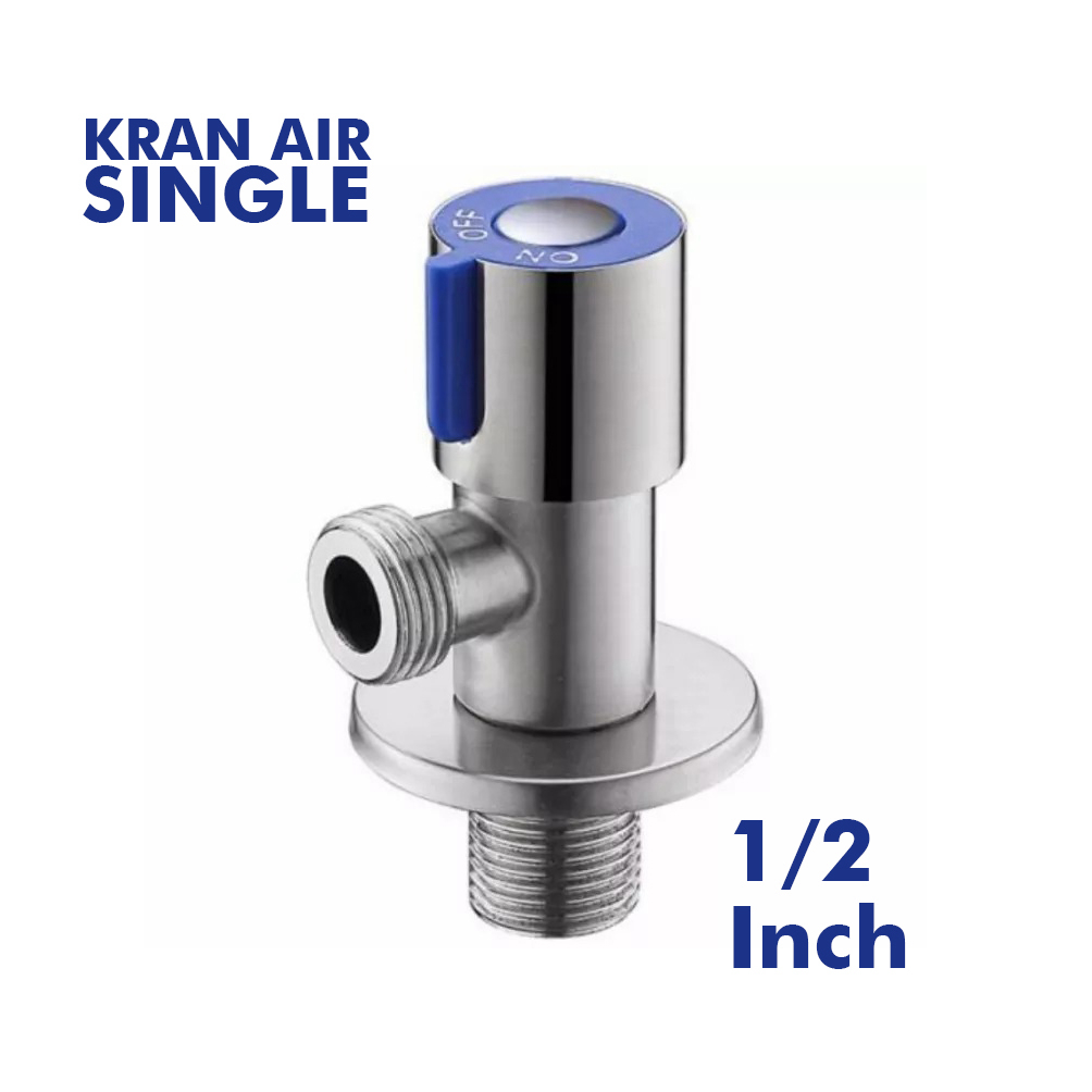 Stop Kran Air Single Stainless 1/2 Inch | Lazada Indonesia