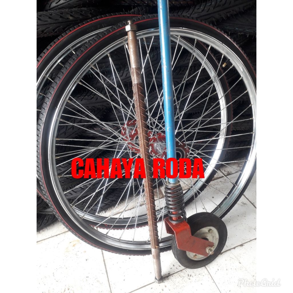 RODA BECAK SATU SET SAMA AS PANJANG AS 75 CM | Lazada Indonesia