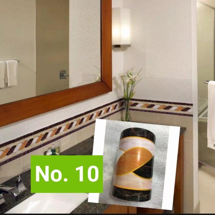 [Ready] Wallpaper Sticker Lantai / Dinding Border List Model Marmer ...