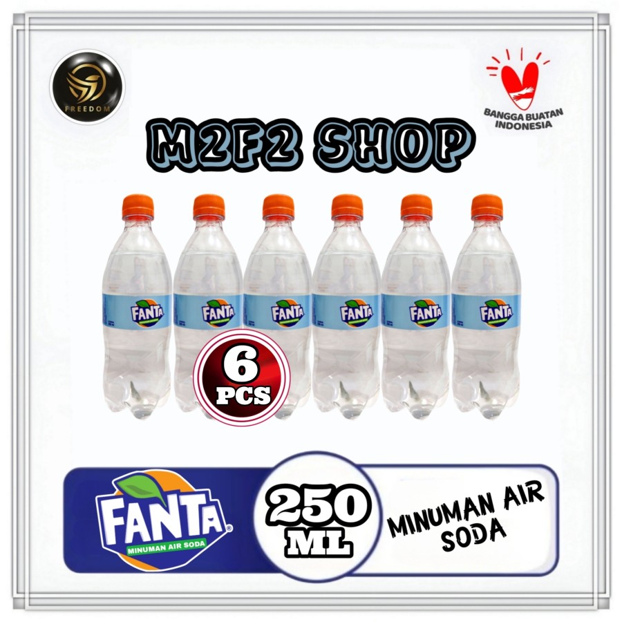Fanta Air Soda Tawar Botol Plastik Pet - 250 ml (Kemasan 6 Pcs ...