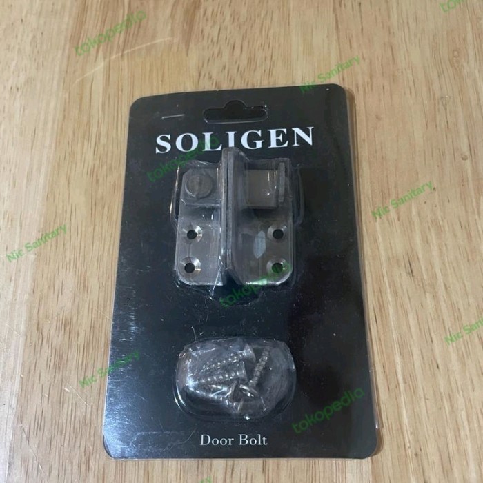 Grendel pintu geser stainless steel soligen 405 | Lazada Indonesia