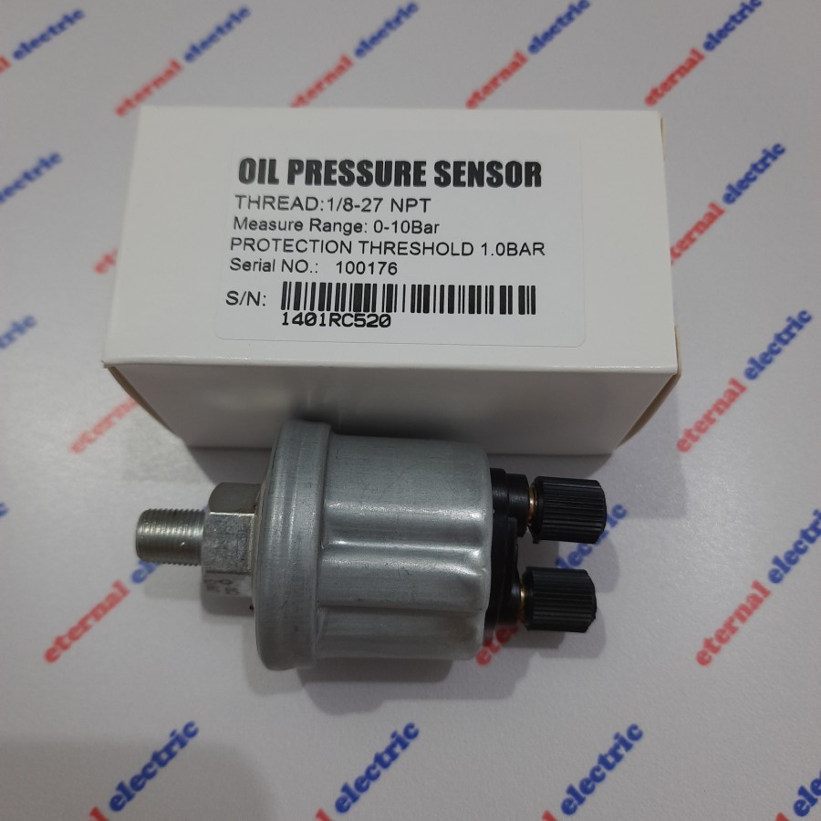 OIL PRESSURE SENSOR GENSET SWITCH OLI SENSOR OLI VDO 10BAR 2PIN 10mm ...
