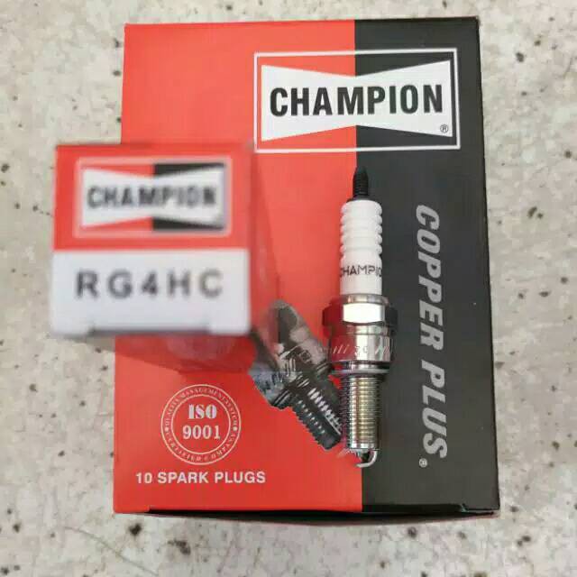 Busi champion RG4HC busi kharisma busi Supra x 125 | Lazada Indonesia
