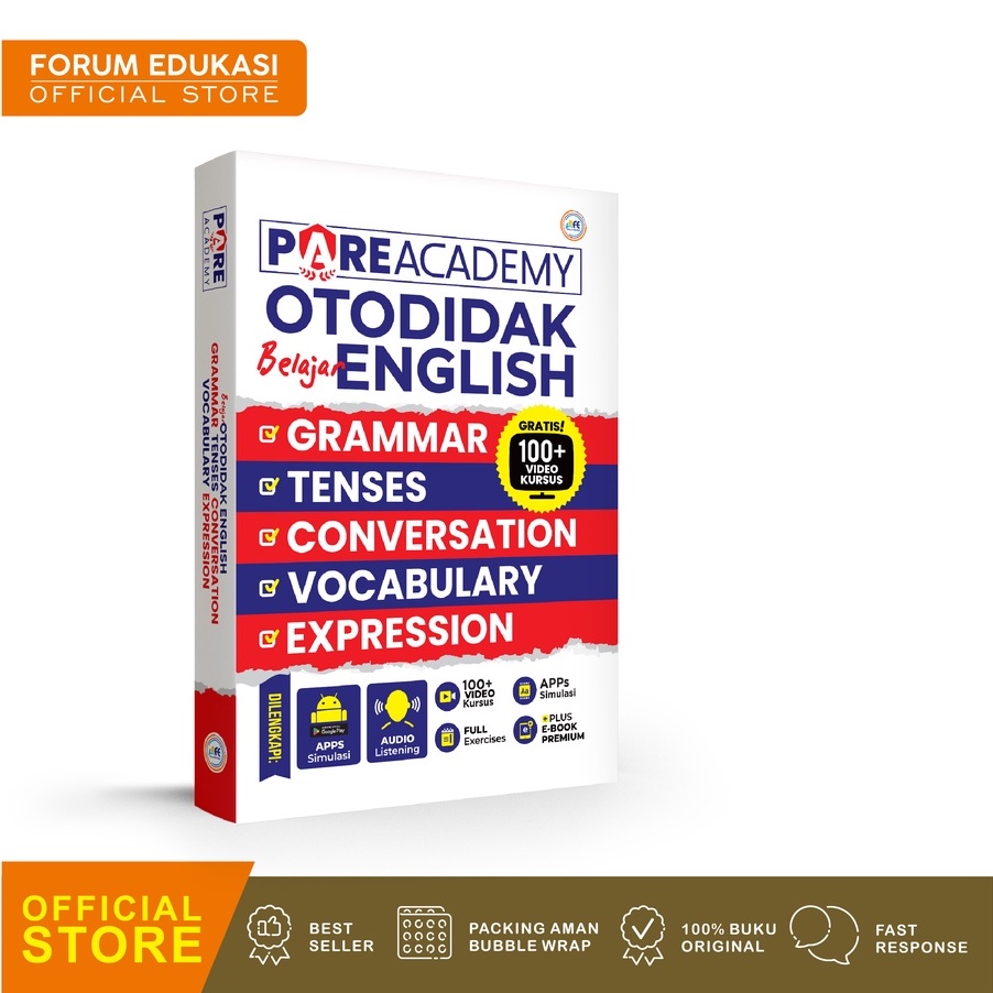 PARE ACADEMY OTODIDAK BELAJAR ENGLISH | Lazada Indonesia
