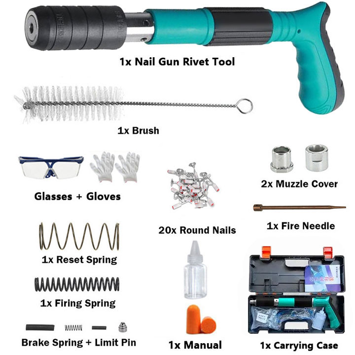 Nail Gun Manual Steel Fastening Gun Ramset Gun Alat Paku Tembak Paku ...