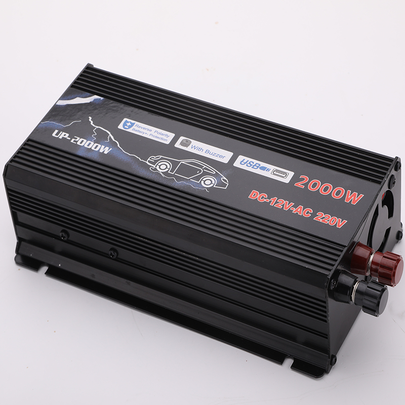 Inverter Pure Sine Wave Car Power DC 12V To AC 220V 2000W Power ...