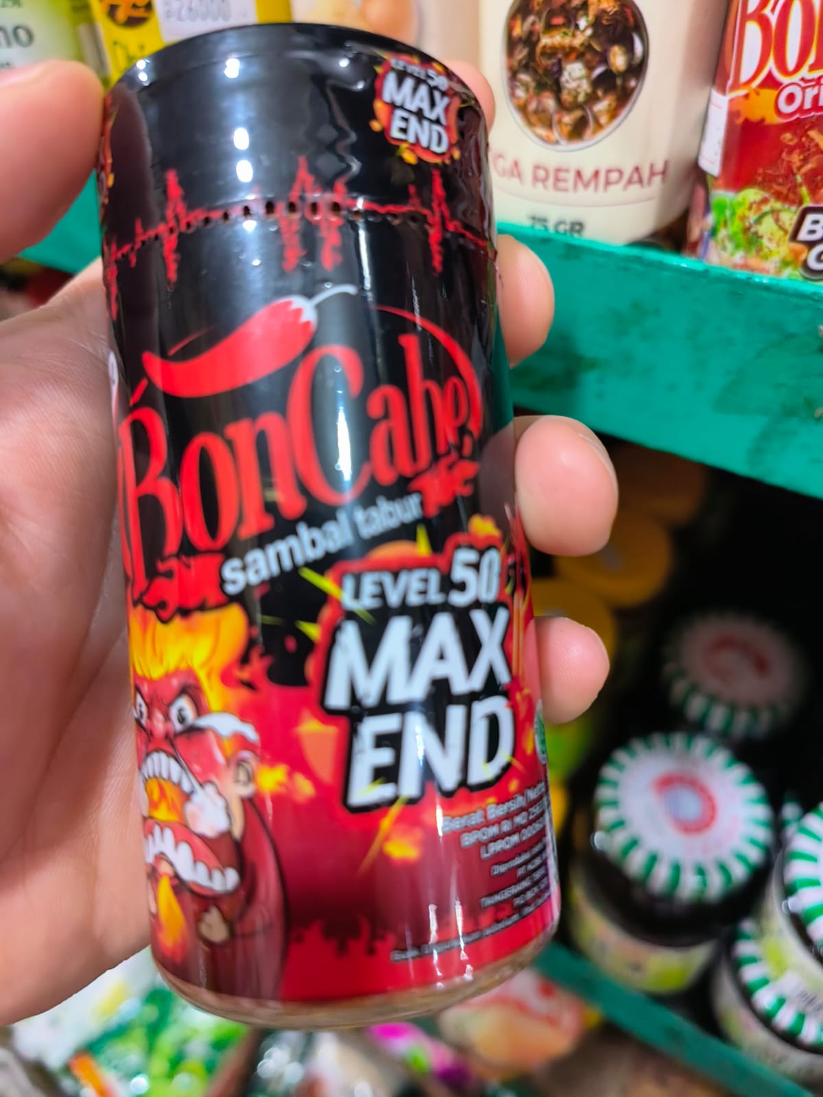 Boncabe Bon Cabe Level / Sambal Tabur Boncabe Level 50 | Lazada Indonesia