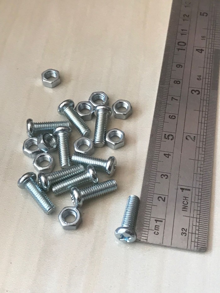 (Paket 10 pcs) Baud/Baut JP Obeng + Mur 8 5mm x 1,5 cm | Lazada Indonesia