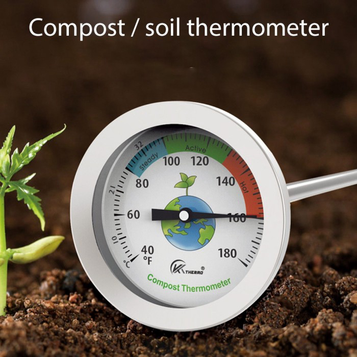 Compost Soil Thermometer Termometer Kompos Tanah 50 cm | Lazada Indonesia