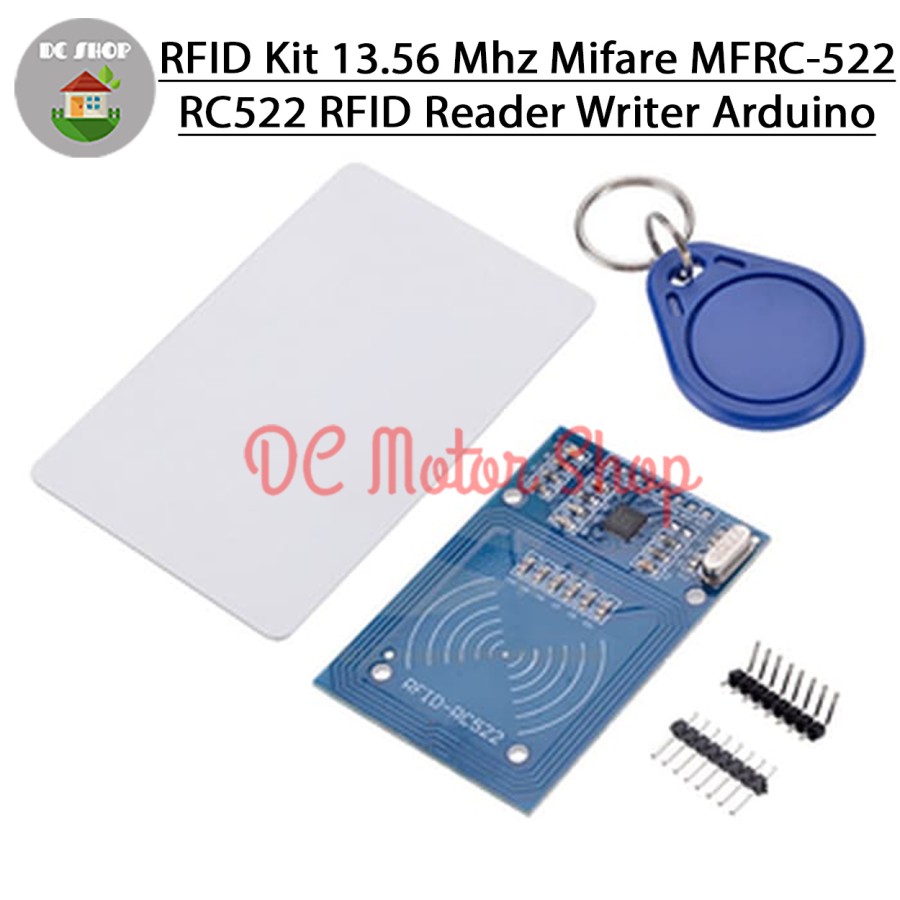 Rfid Kit 13 56 Mhz Mifare Mfrc 522 Rc522 Rfid Reader Writer Arduino